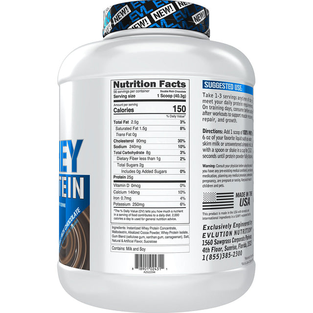 EVL 100% Whey Protein – KABS Fit Factory